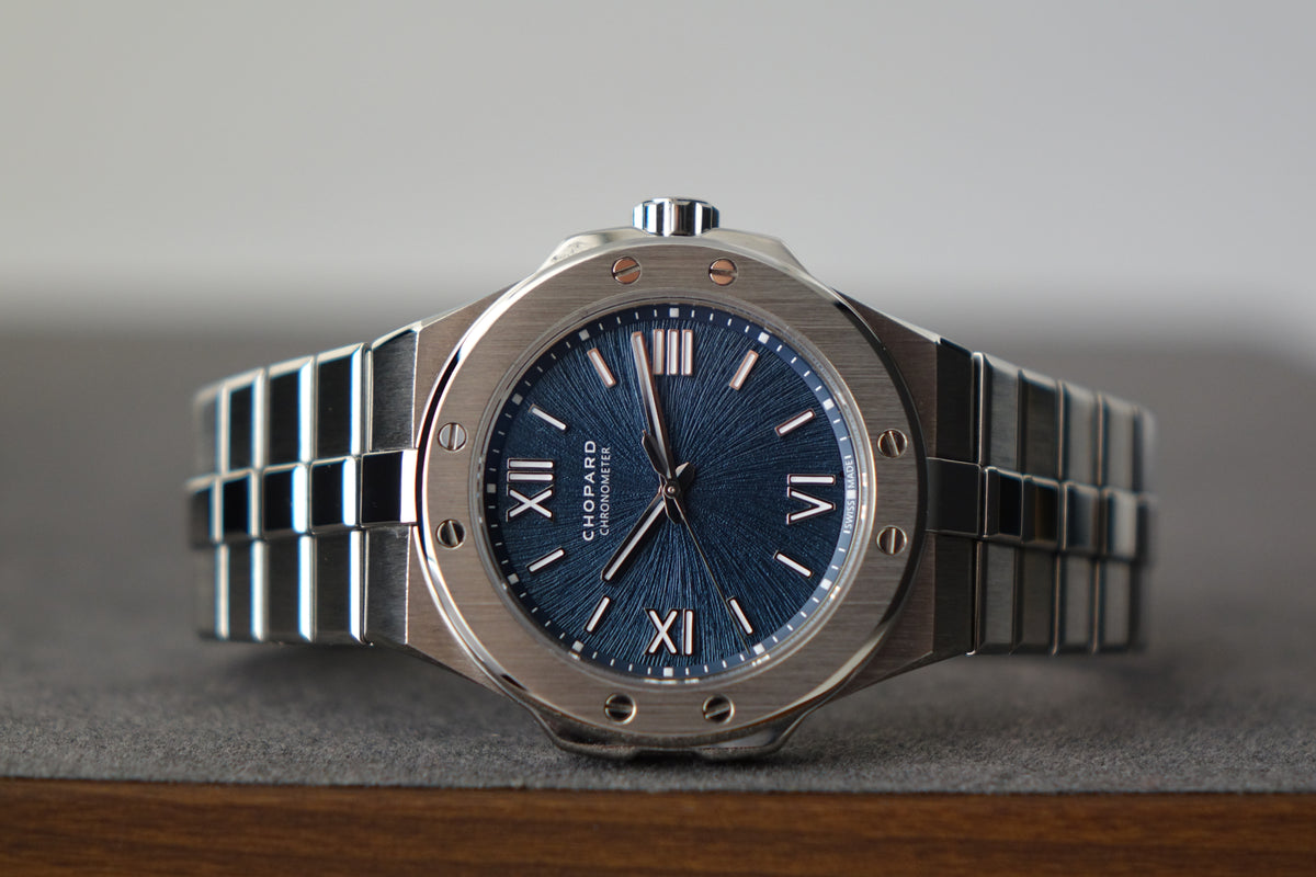 Chopard Alpine eagle Small 36mm blue dial 298601-3001 – Wristime