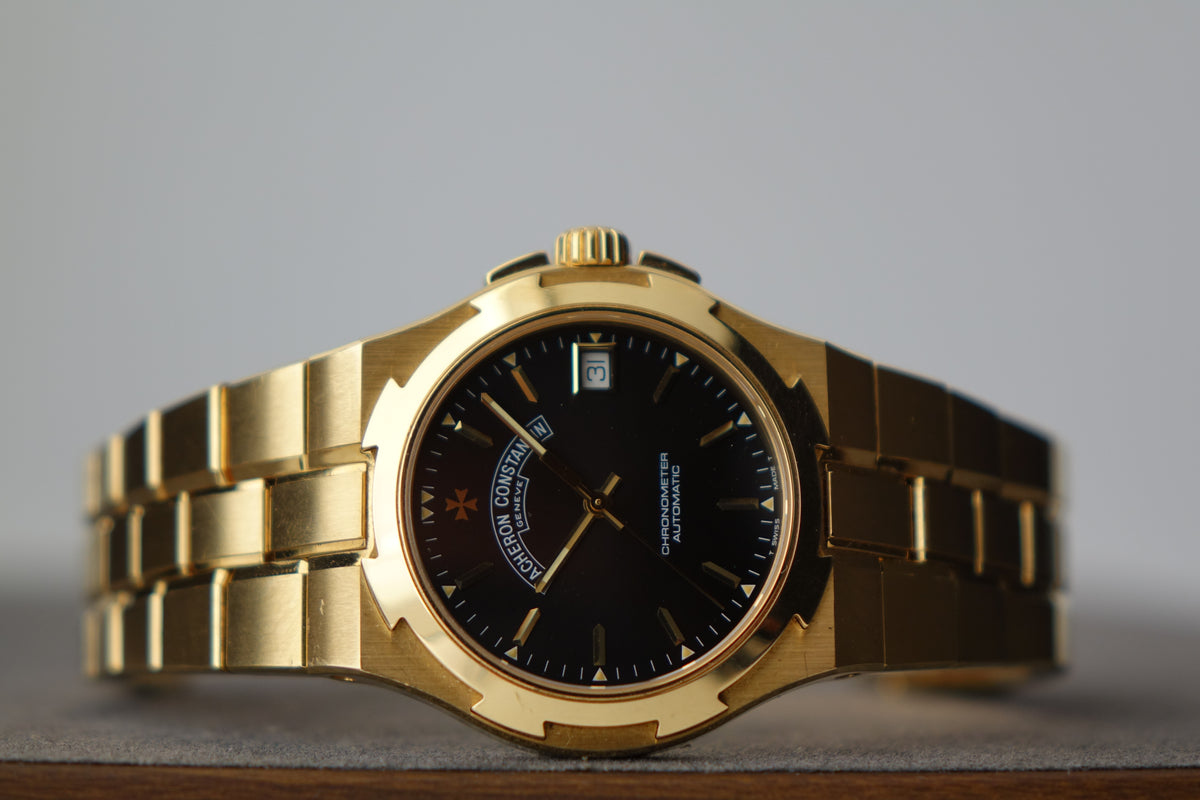 Vacheron Constantin 42040 37mm Full Gold black dial – Wristime