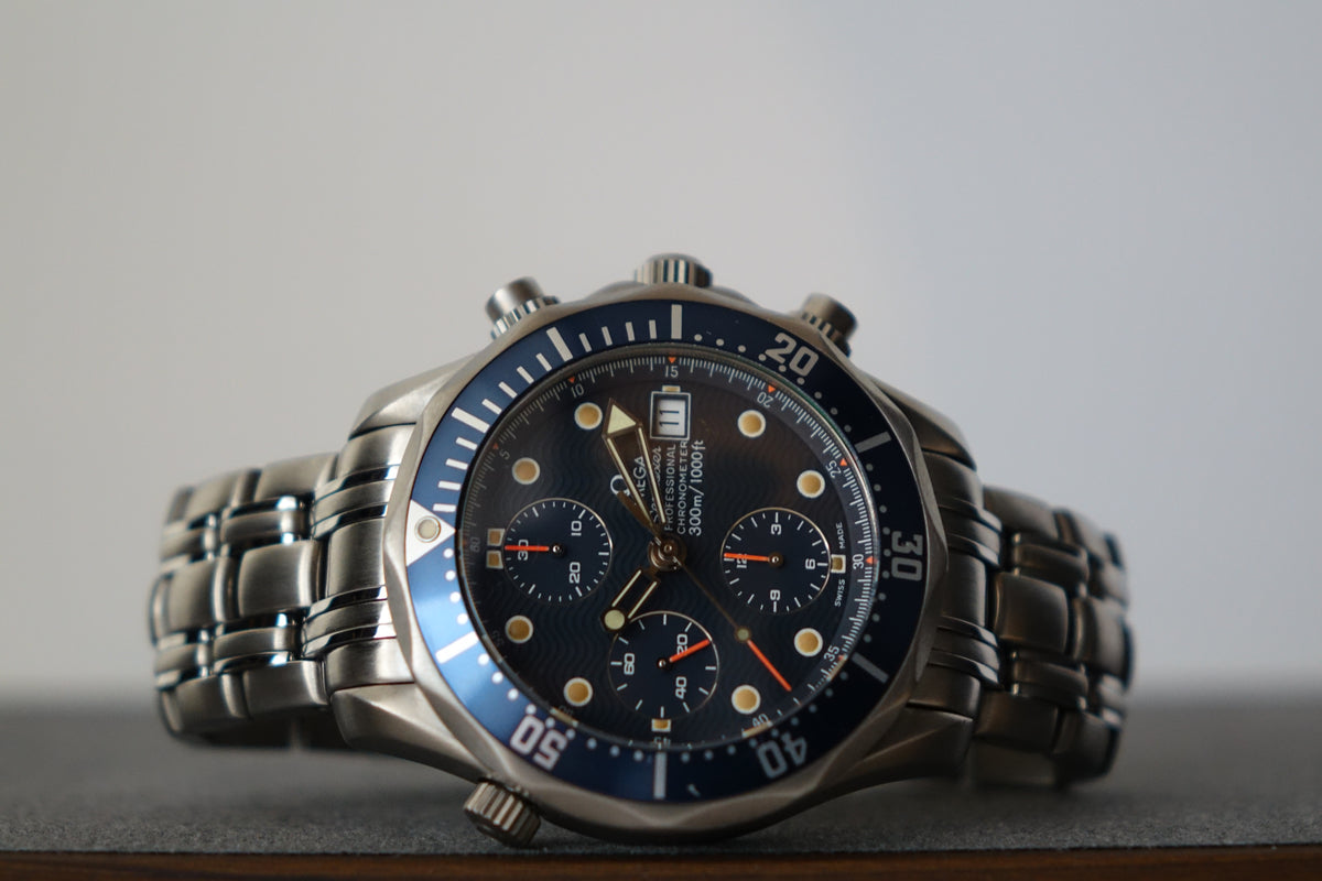Omega Titanium Seamaster Diver 300M 2298.80 Automatic watch only – Wristime