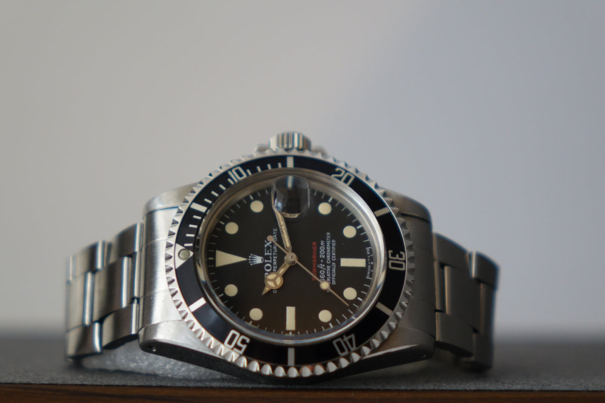 Rolex Submariner Date 1680 Red Sub watch only – Wristime