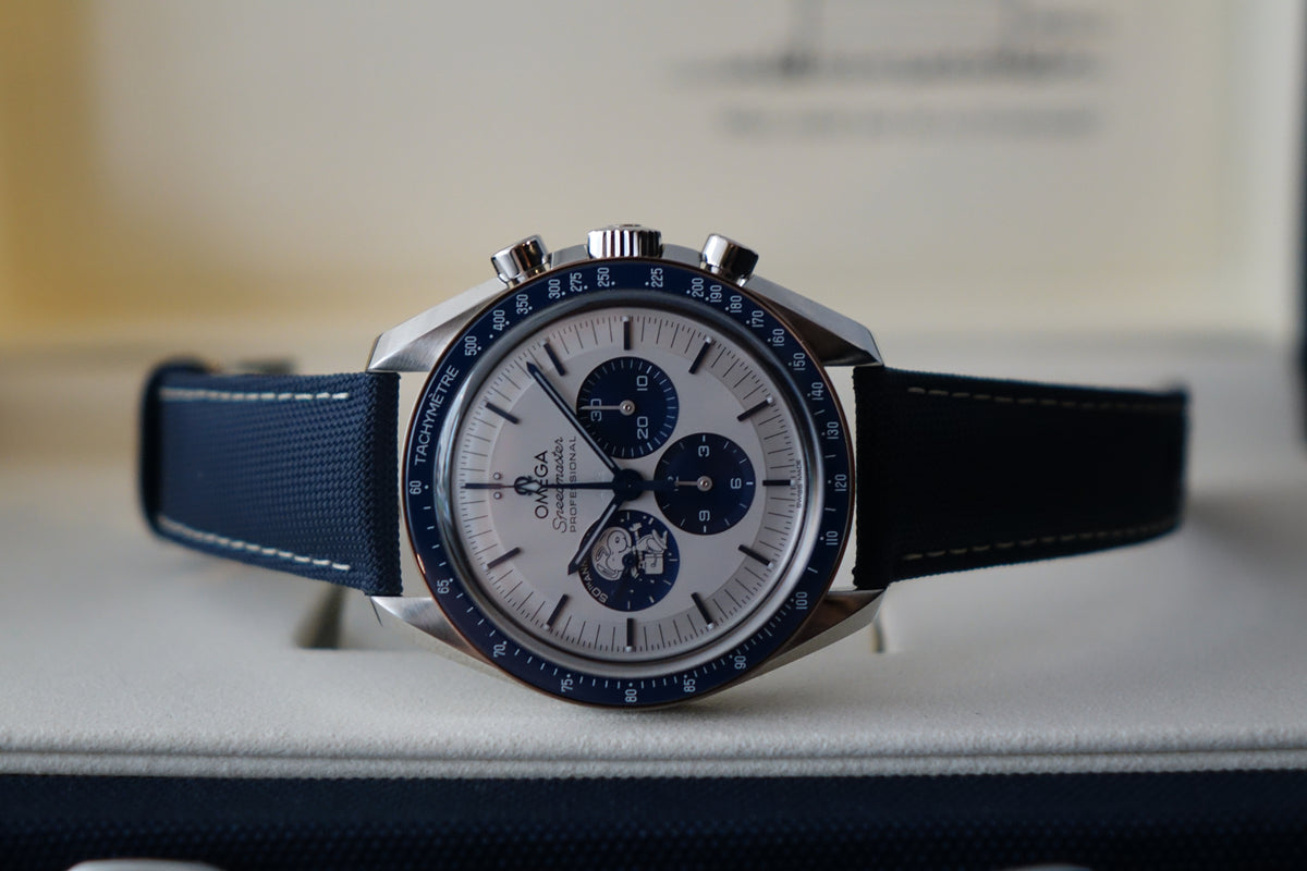 Omega Speedmaster snoopy 50th anniversary silver snoopy award – Wristime