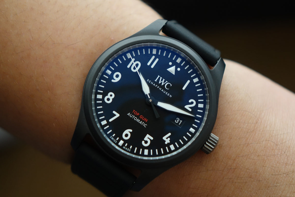 IWC Pilot's Watch Automatic Top Gun IW326906 full set – Wristime