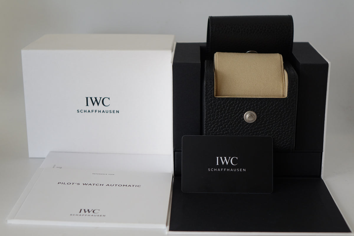 IWC Pilot's Watch Automatic Top Gun IW326906 full set – Wristime