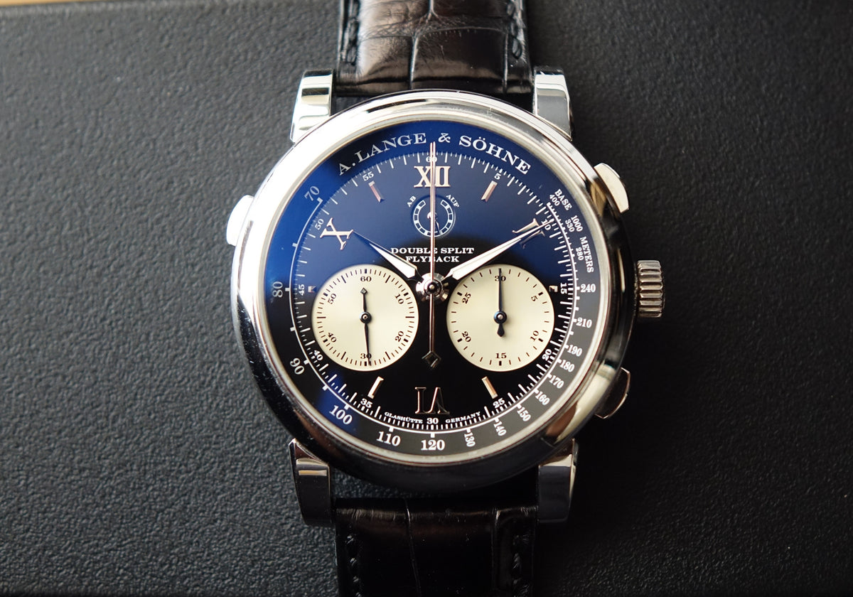 A. Lange & Sohne Datograph 404.035 Double Split Flyback Chronograph Pl ...