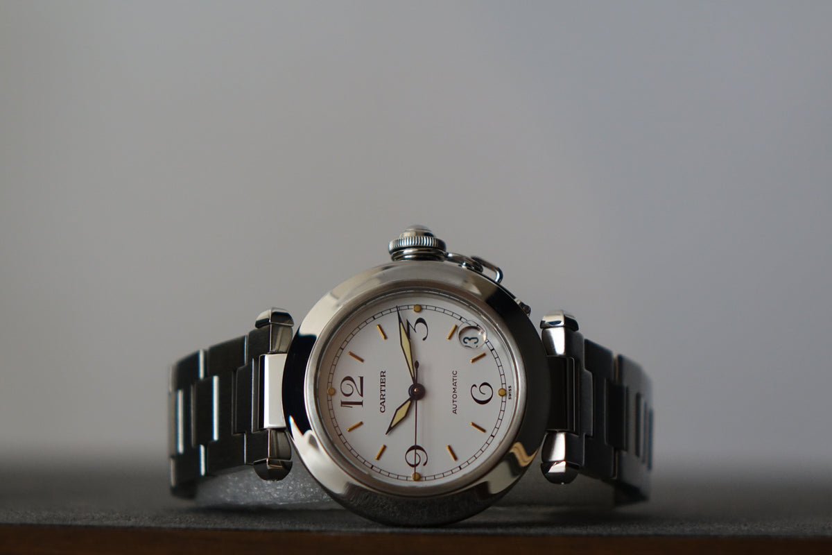 Cartier Pasha C 2324 W31015M7 creamy patina full set – Wristime