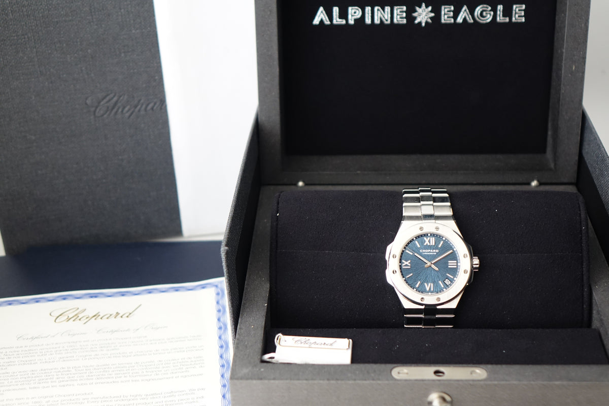 Chopard Alpine Eagle Large 298600-3001 full set – Wristime