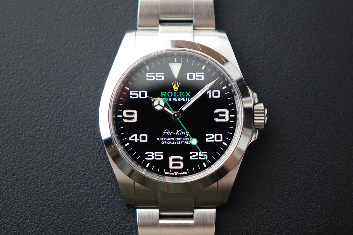 Rolex Airking 126900 w Original Purchase E Receipt – Wristime