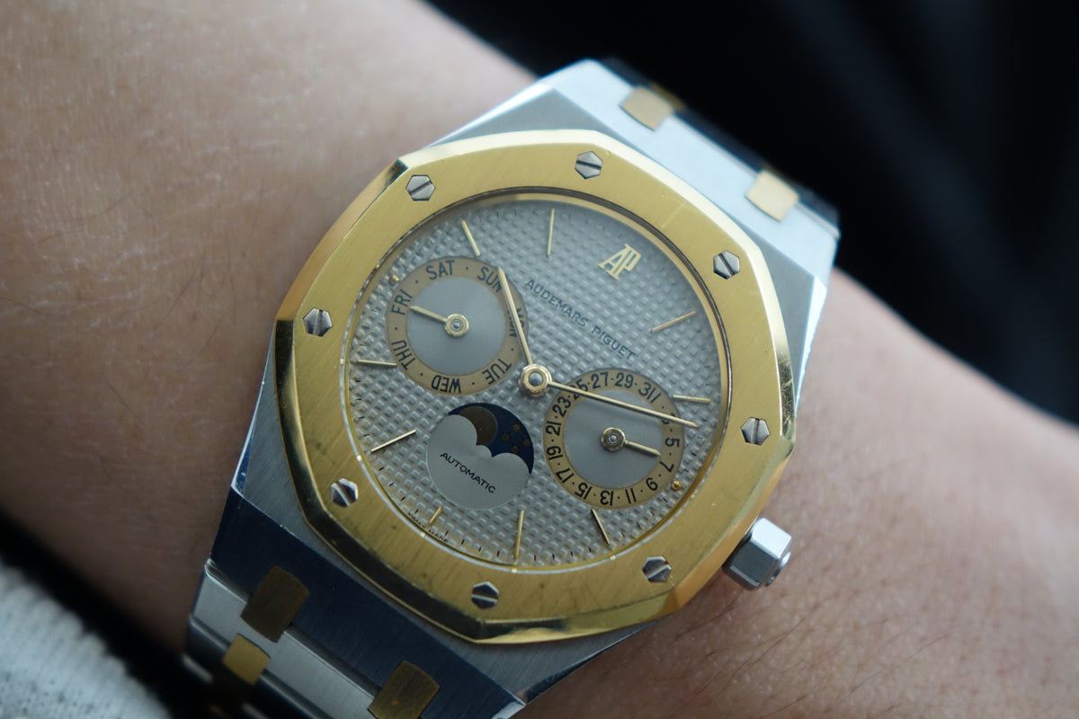 Audemars Piguet Royal Oak Moonphase Owl 25594SA watch only – Wristime