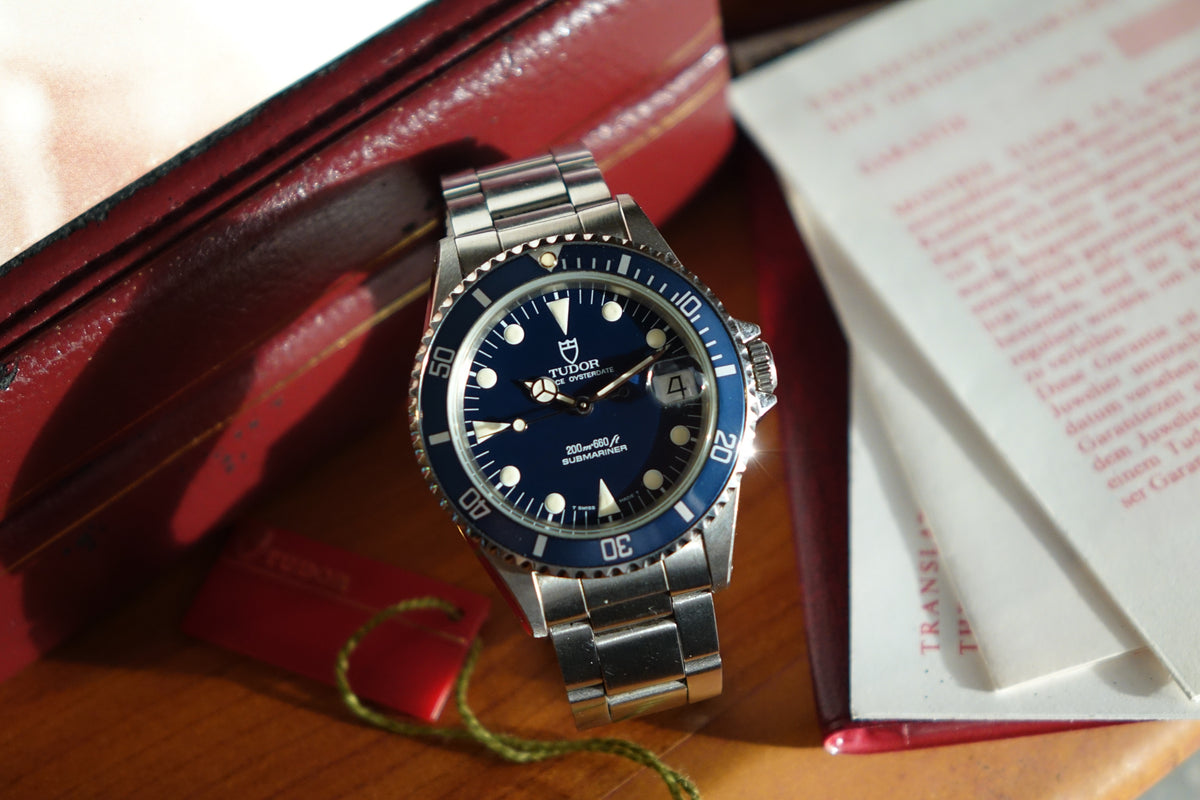 Tudor Submariner Blue 75090 full set – Wristime